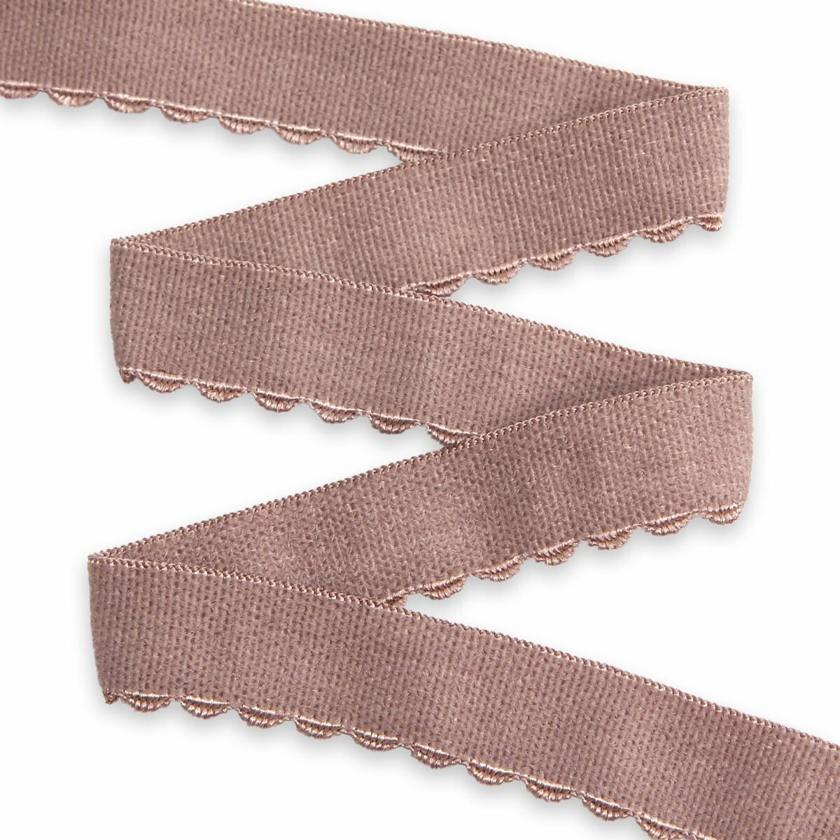 ML175.015/1 Резинка отделочная (становая) 5,5гр/м, эластичность 120%, 15мм*50м (шиншилла)