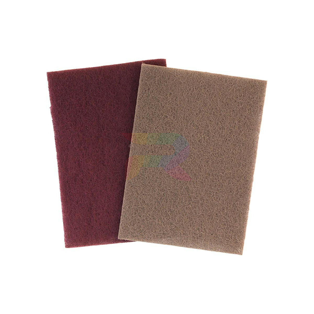 Шлифовальный лист скотч-брайт 3M Scotch-Brite 07447 сверхтонкий красный 158 * 224 мм.