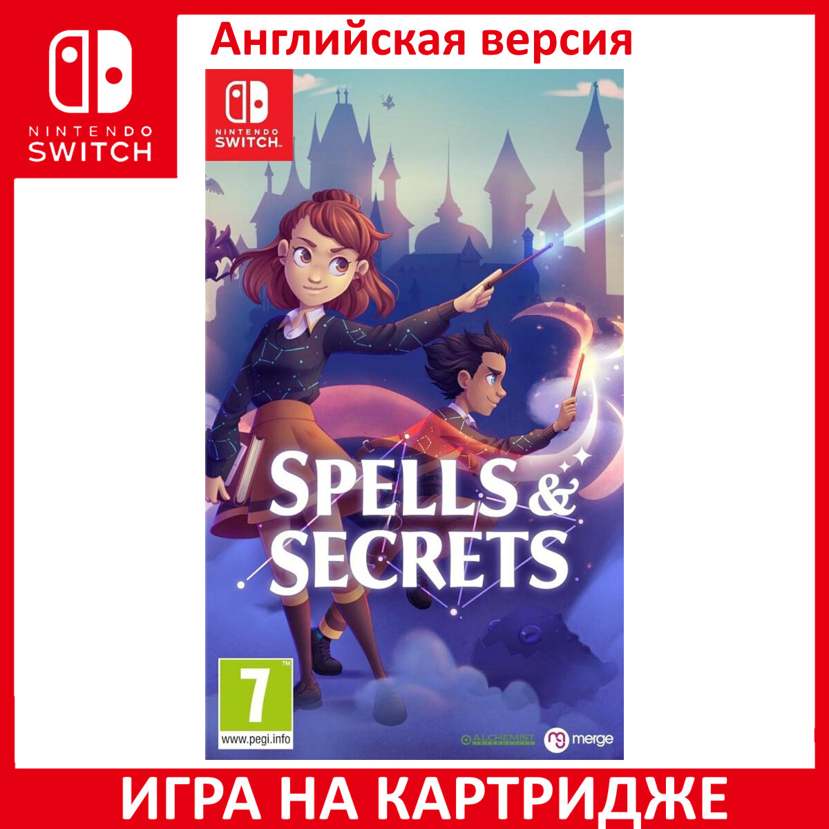Игра Spells and Secrets Switch Английский язык Картридж на Nintendo Switch