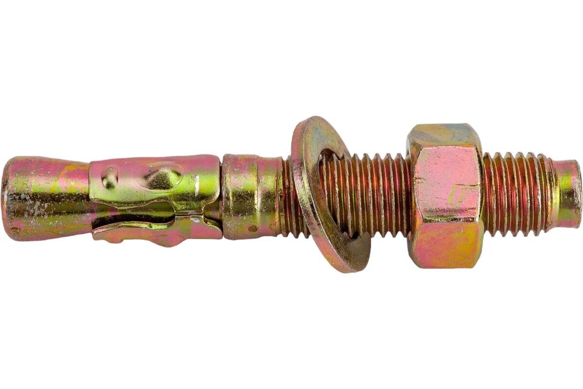 Tech-Krep клиновой анкер 16х105 мм, 1 шт в пакете 108040 для крепления конструкций из бетона и кирпича