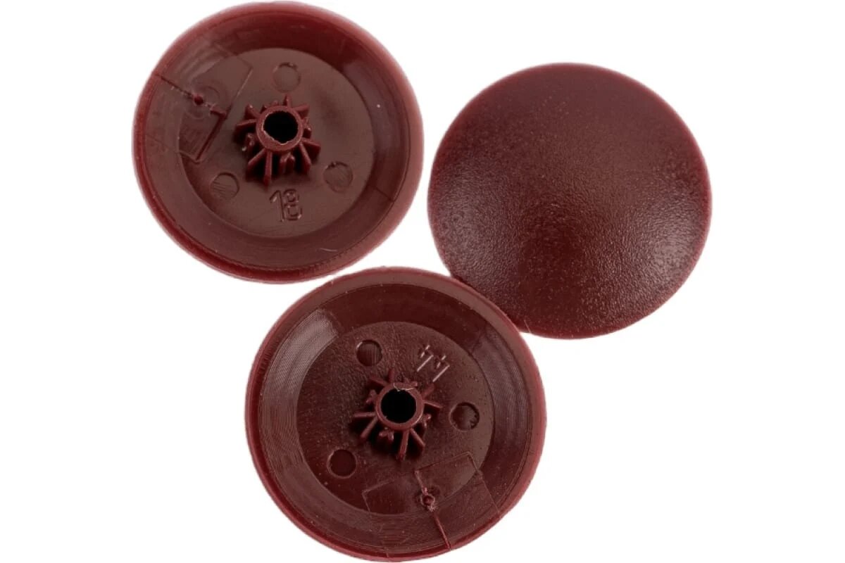 VIPL Декоративные заглушки для крепежа из красного дерева, набор 35 шт 11710