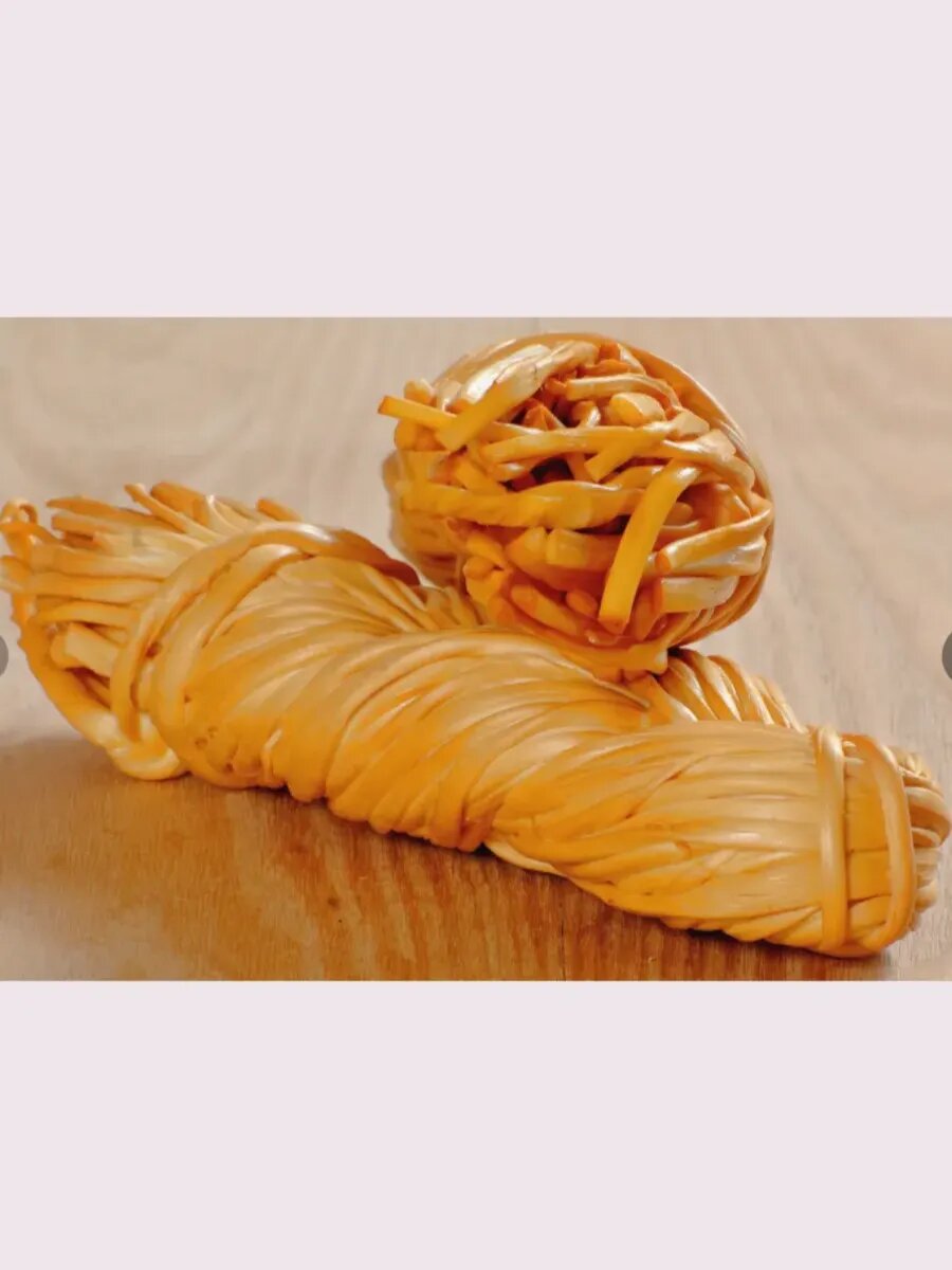 Сыр "Косичка", копченый, в вакуумной упаковке, 1 кг