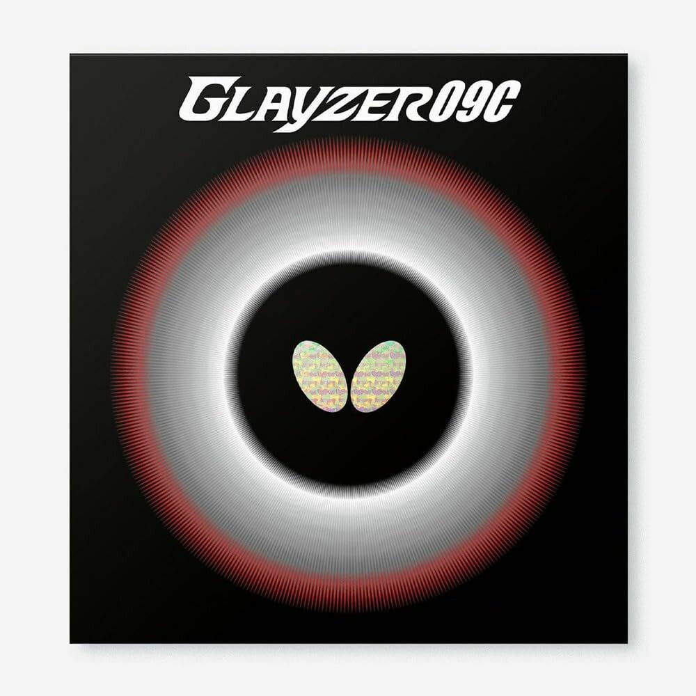 Накладка для настольного тенниса BUTTERFLY Glayzer 09C, red 2.1mm