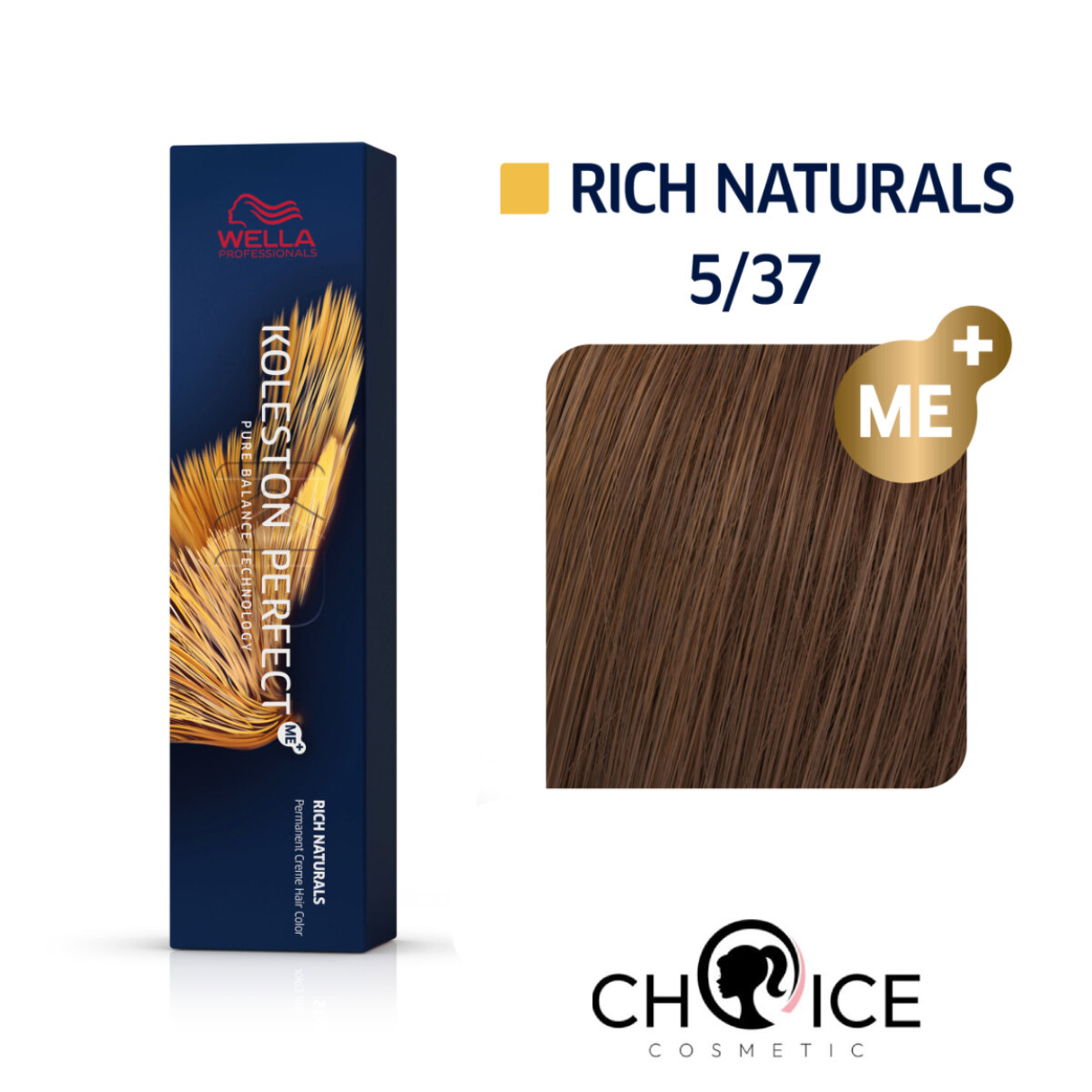 Wella Professionals Koleston Perfekt me+ 5/37 Принцесса амазонок, 60 мл