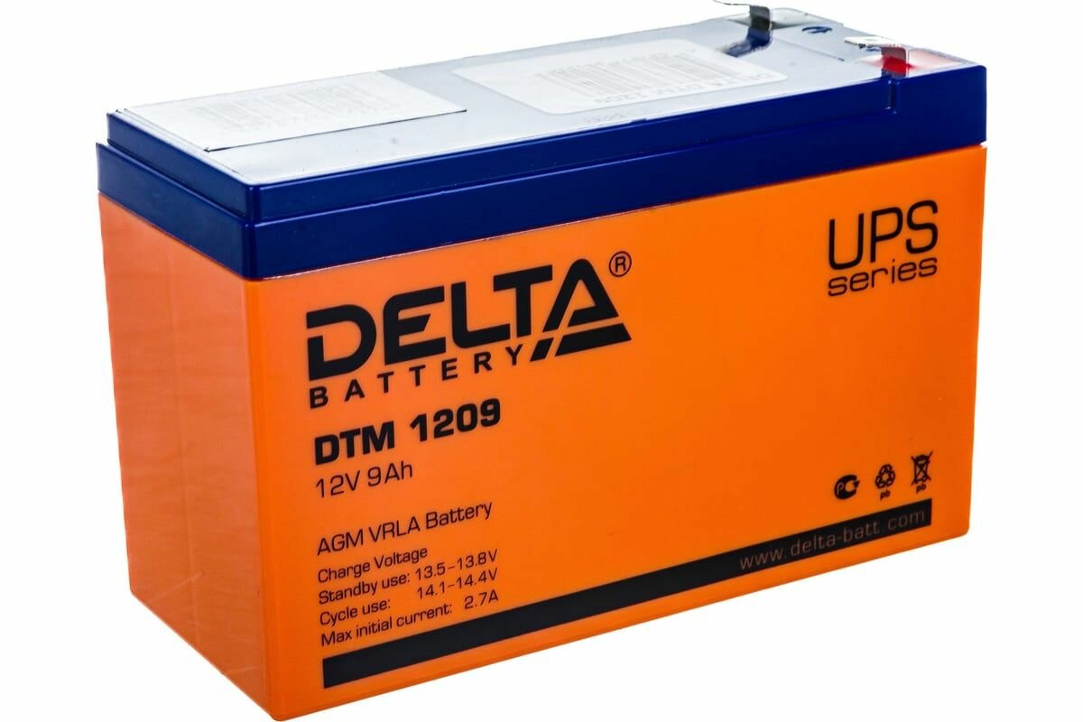 Батарея аккумуляторная Delta DTM 1209