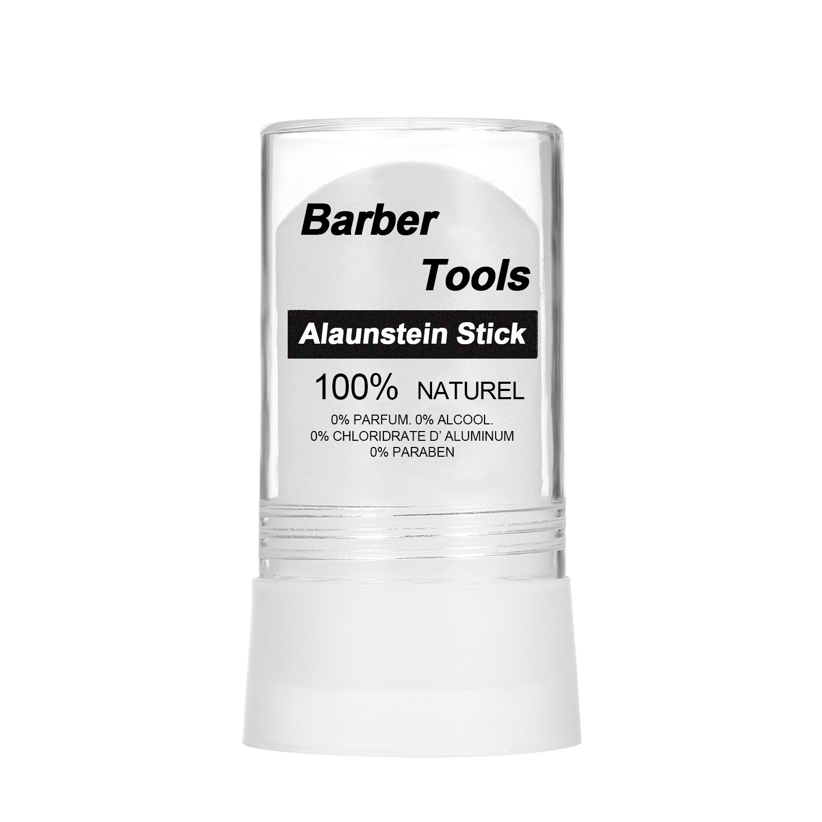 Дезодорант после бритья из натурального камня квасцов, 100% успокаивающая альтернатива бритью без запаха, останавливает кровотечение, незаменим для парикмахера