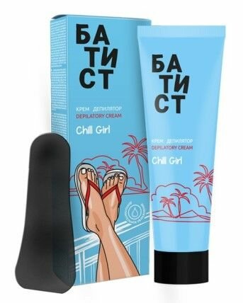 Крем-депилятор Батист "Chill Girl", 100 мл (1309306)