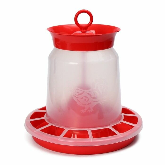 Кормушка для птиц Sima-land бункерная, для домашней птицы на 10 кг (5044)