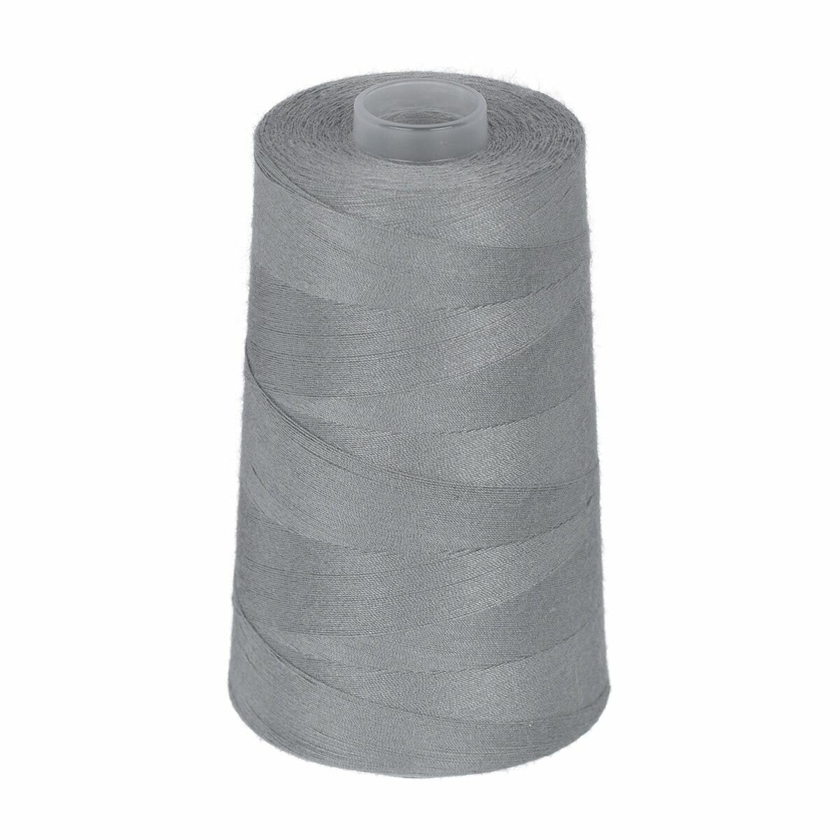 Швейные нитки ПНК им. Кирова армированные, 70 ЛЛ, 2500 м, №6202, светло-серый (093)
