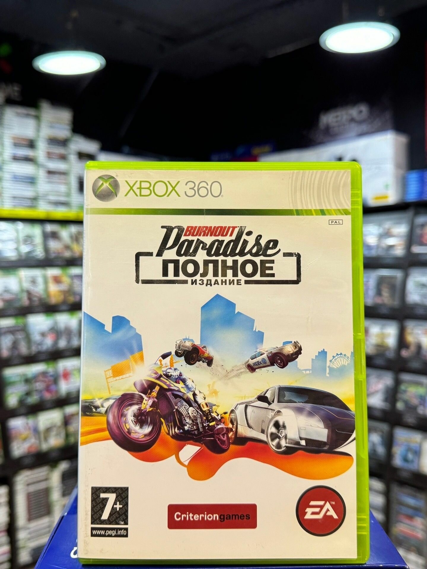 Игра Burnout Paradise Полное издание (Xbox 360) (Box)