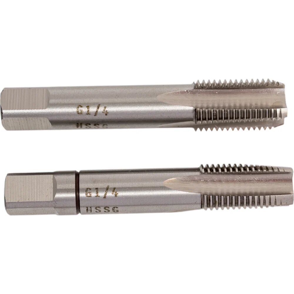 Метчик BTI DIN 5157 HSS трубный цилиндрический м/р G 1/4-19 2 шт. NR34 G0016