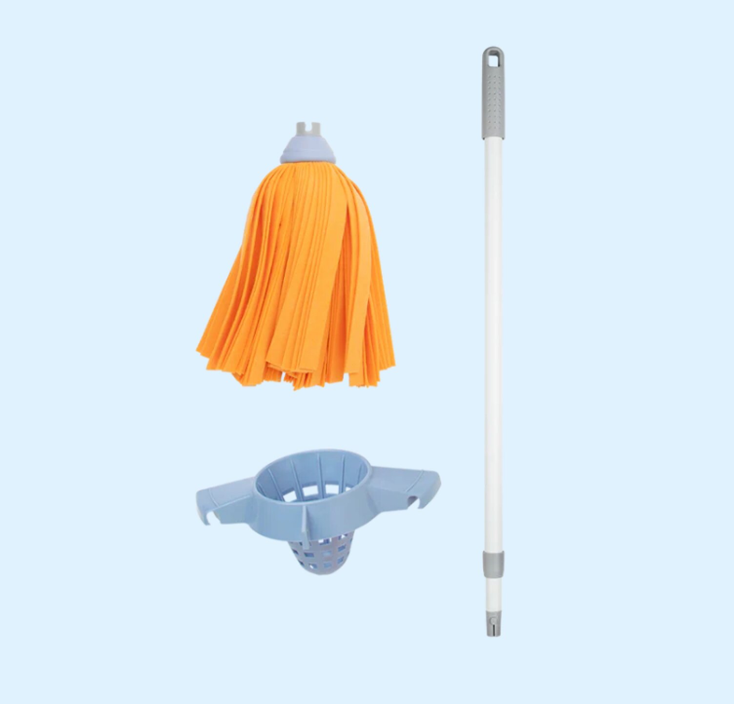 Швабра SINI Parkettimoppiset 34171, для паркета, с отжимом, из пластика