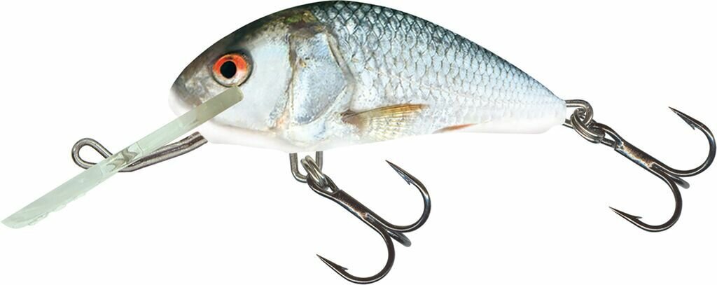 Воблер щуки, окуня, форели SALMO POLAND HORNET F 04/RD, ратлины для зимней и летней рыбалки