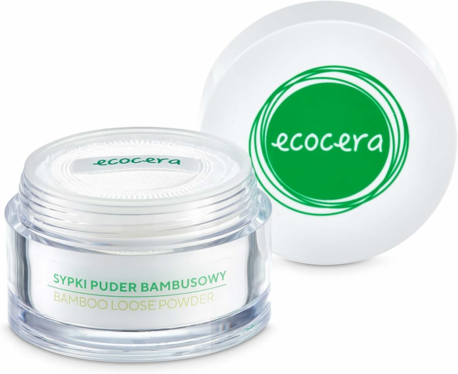 Ecocera Матирующая бамбуковая пудра для лица рассыпчатая Bamboo Face Powder 8 г
