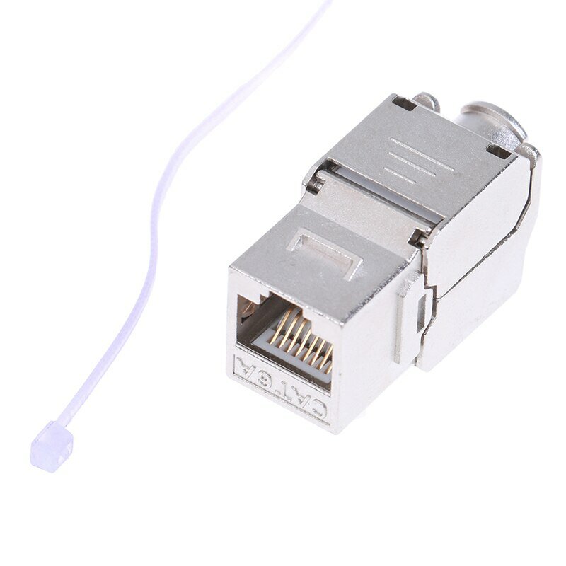 Сетевой экранированный FTP-модуль Keystone Cat6A, сетевой адаптер разъема Keystone Jack