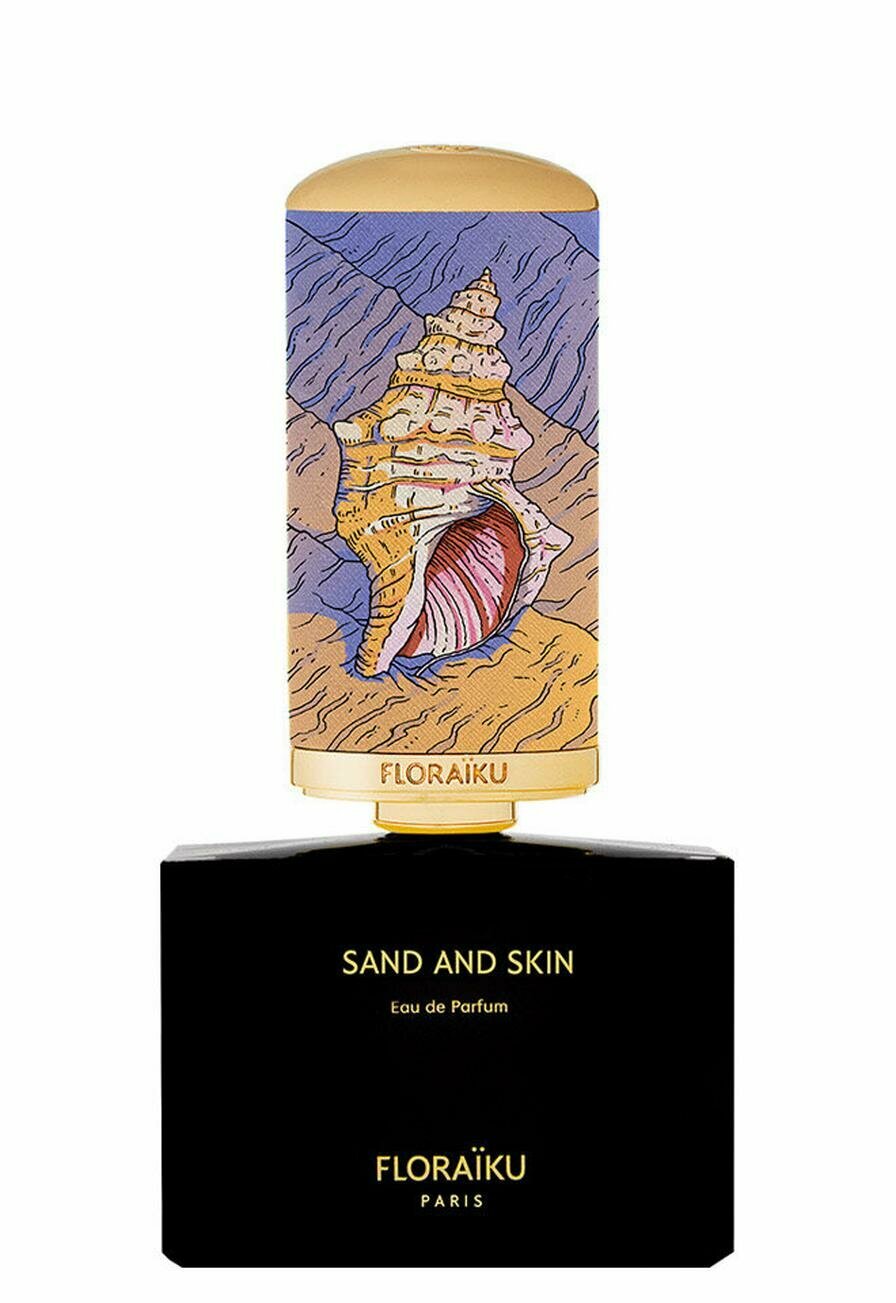 Парфюмерная вода Floraiku Sand and Skin, объем 50 мл + т/д 10 мл, аромат унисекс