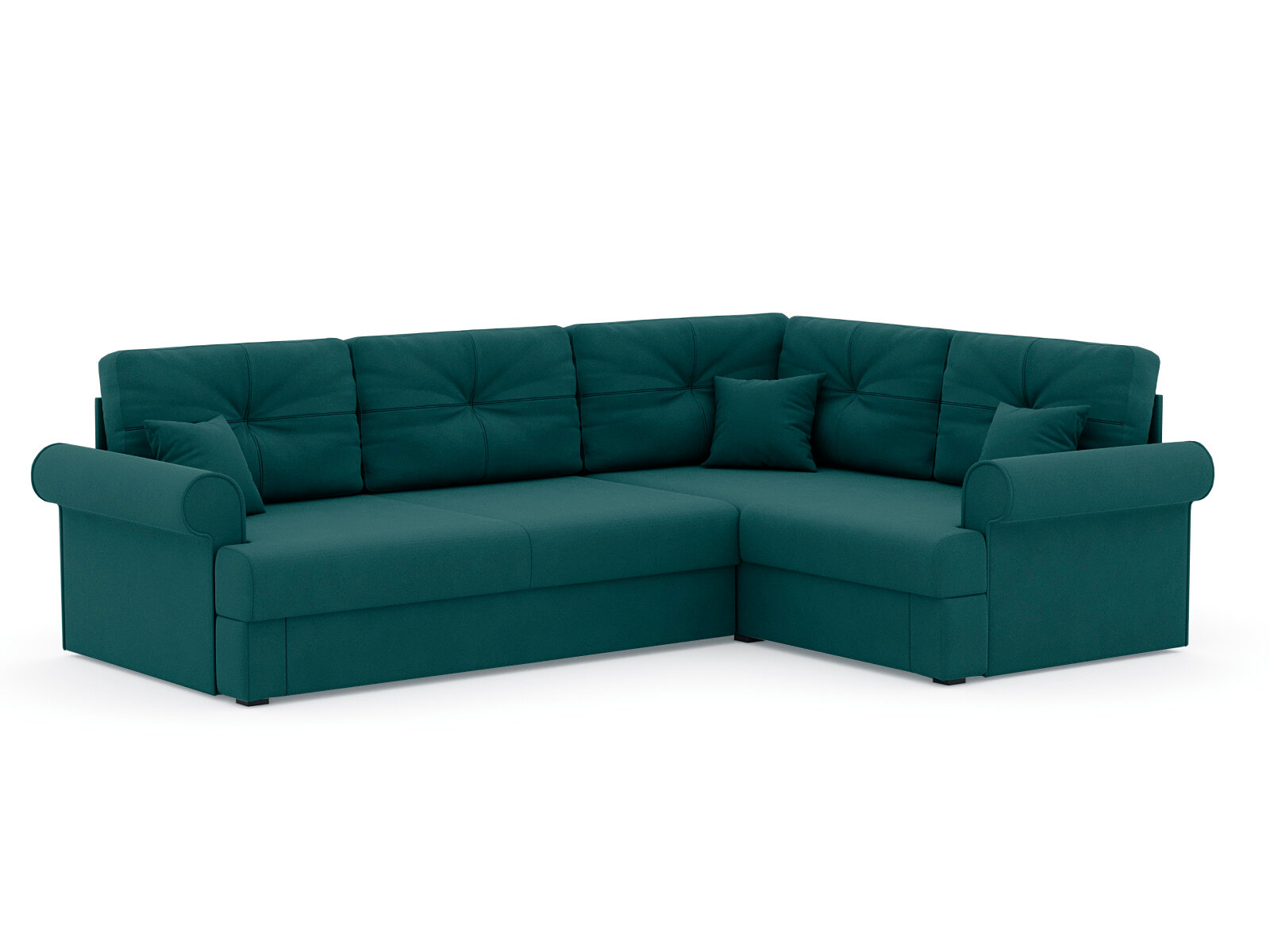 Диван угловой Мирта, Изумруд