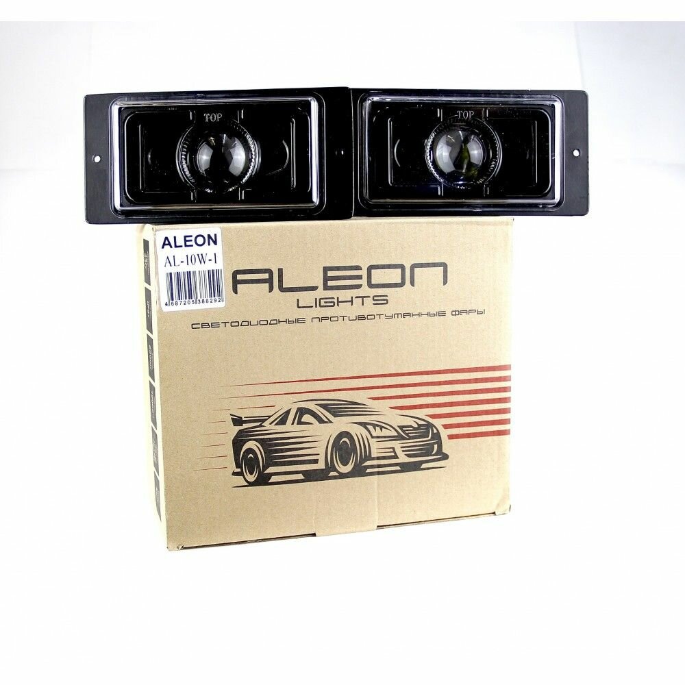 Противотуманная фара светодиодная, 6000к, csp4570, 1 линза (LADA ВАЗ 2110-2115)