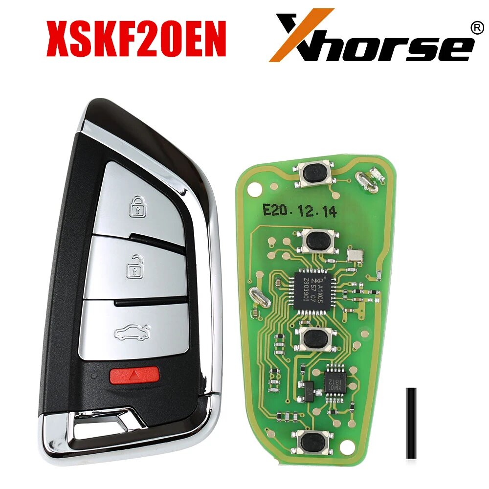 Смарт-ключ Xhorse XS Series, XSKF01EN/XSCS00EN/XSMQB1EN/XSKF20EN/XSKF21EN/XSTO01EN/XSKFF0EN/XSKC04EN, 1 шт, XSKF20EN