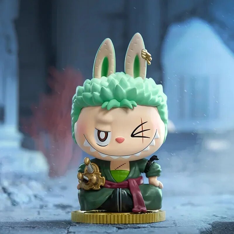One Piece Roronoa Zoro, изумрудный, POP MART THE MONSTERS