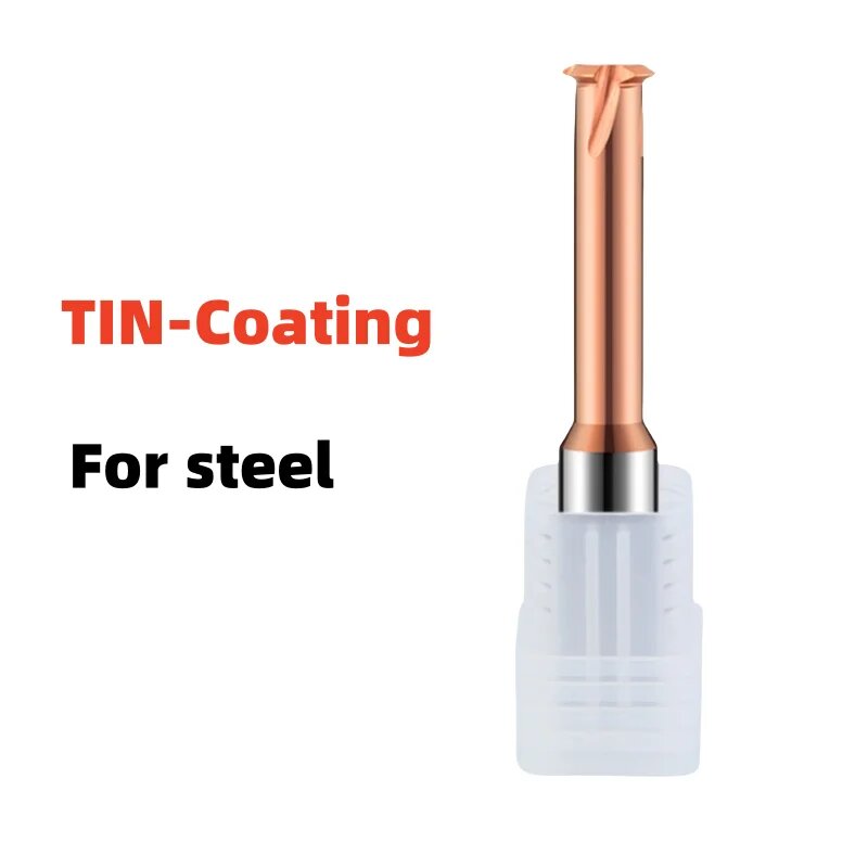 1 шт. станок с ЧПУ, твердосплавный станок с одним зубом, фрезерный станок M1 M1.6 M2 M3 M4 M5 M6 M8 M10 M12 M14 M16 18 20 M24 Фрезы Фреза For Steel Parts, M3X0.5XD4X50L