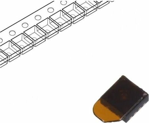 Датчик SENSIRION SHT30-DIS-P Датчик температуры и влажности Диапазон 0-100П RH 2,1-3,6ВDC 1шт