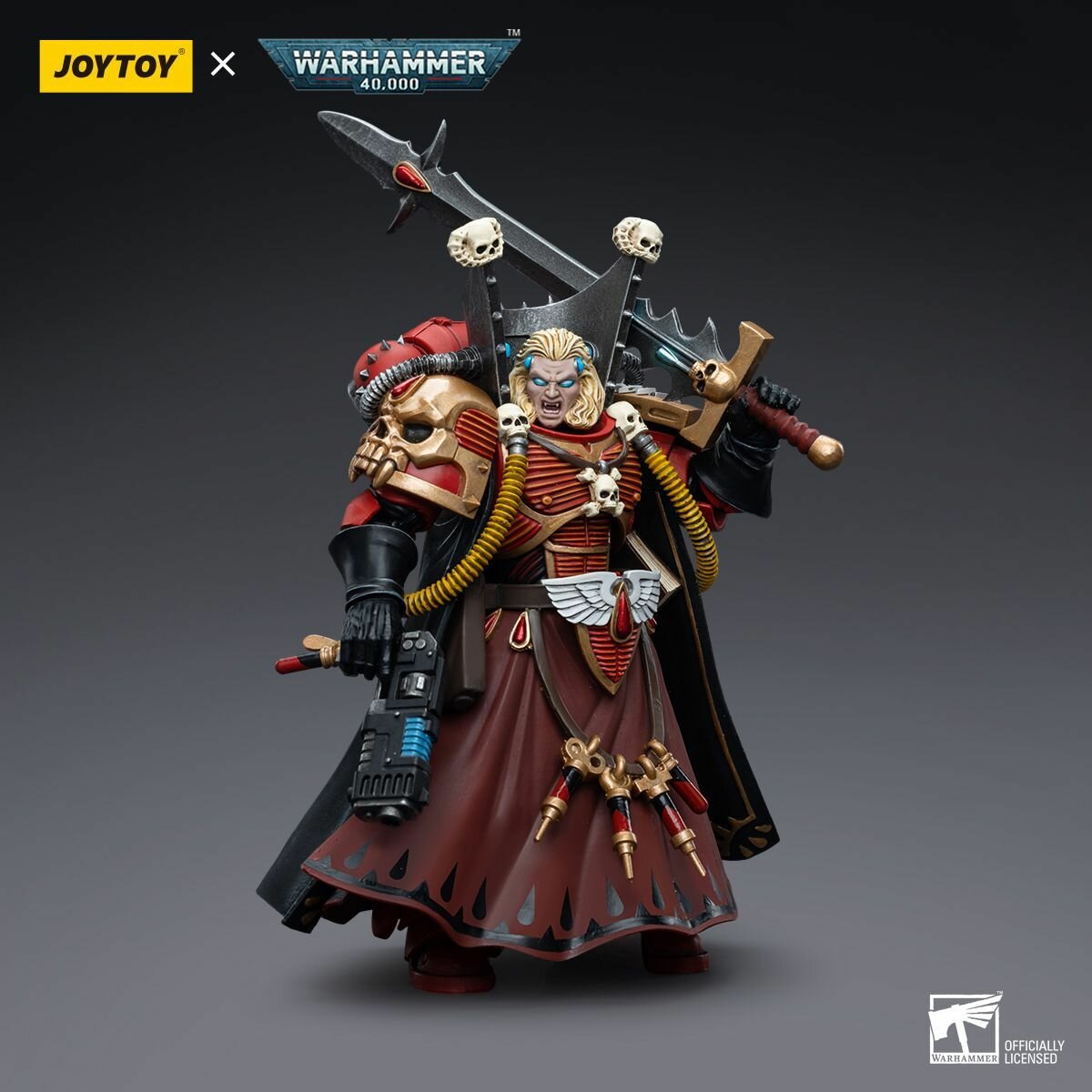 Подвижная фигурка 1/18 JOYTOY Warhammer 40K Blood Angels Mephiston