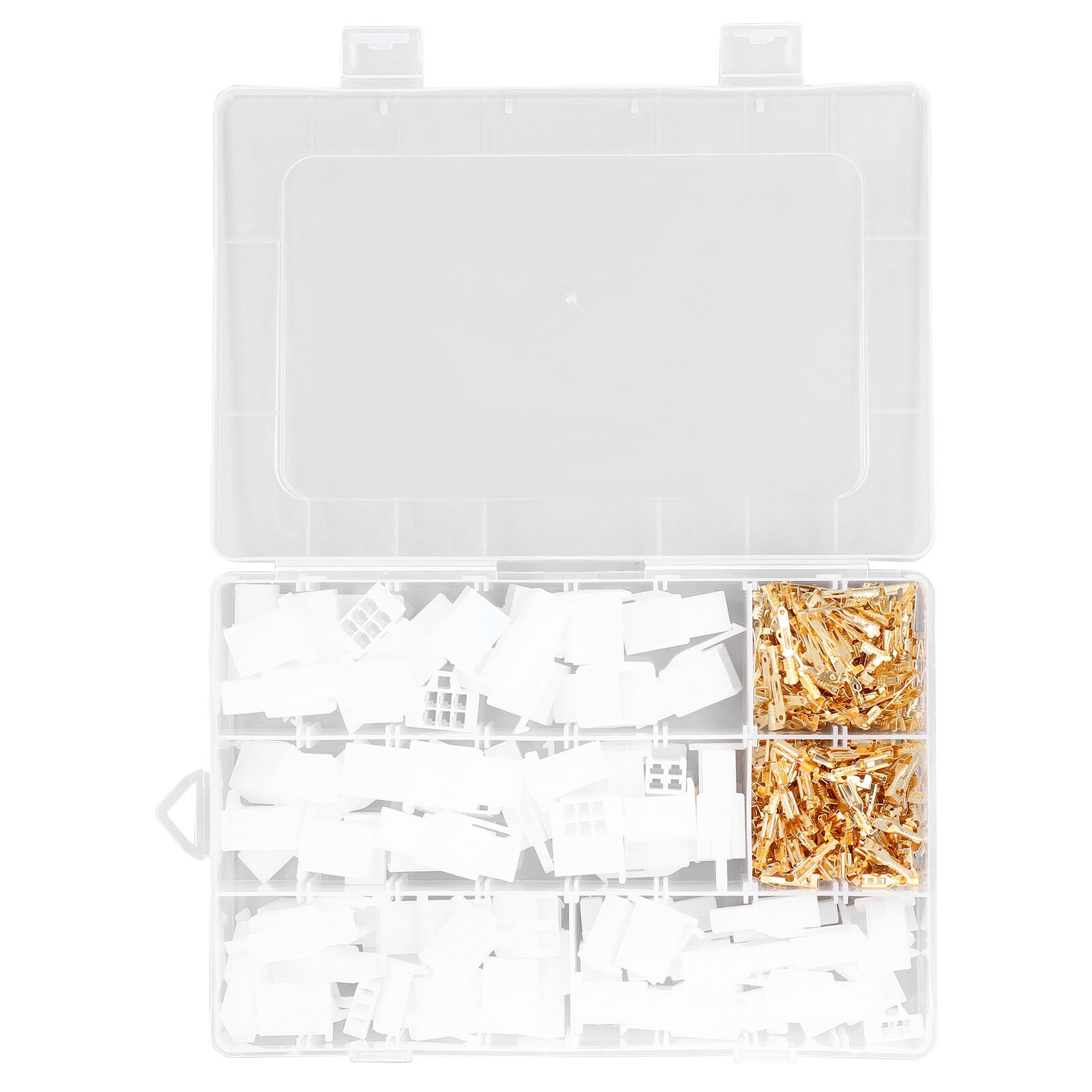 Набор 380 шт. автомобильных клемм 2.8 мм, папа/мама, с корпусом