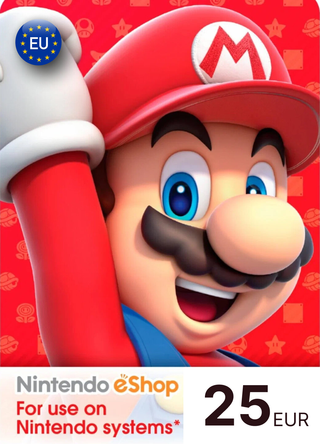 Nintendo eShop 25 евро подарочная карта Европа | Gift Card 25 EUR Europe