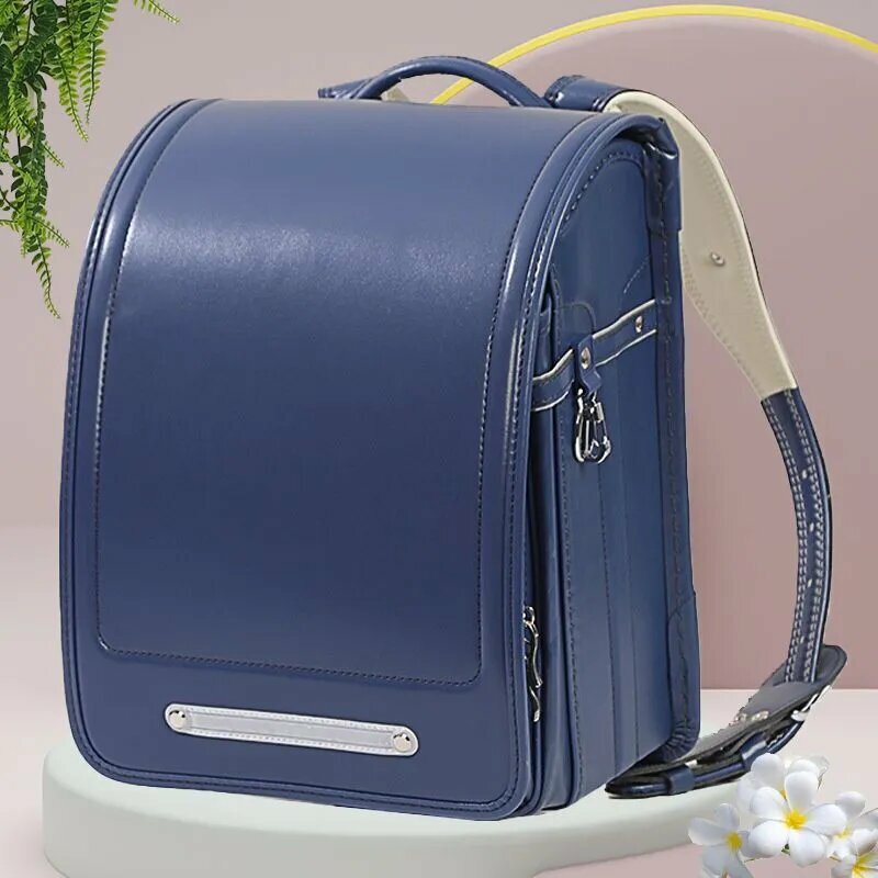 KNOW EASY-Pюкзак школьный для детская, кожаный, японский стиль