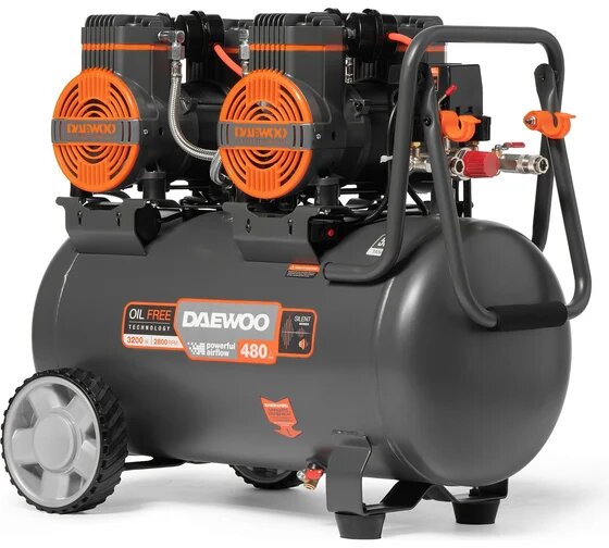 Безмасляный компрессор высокой производительности DAEWOO DAC 480 S