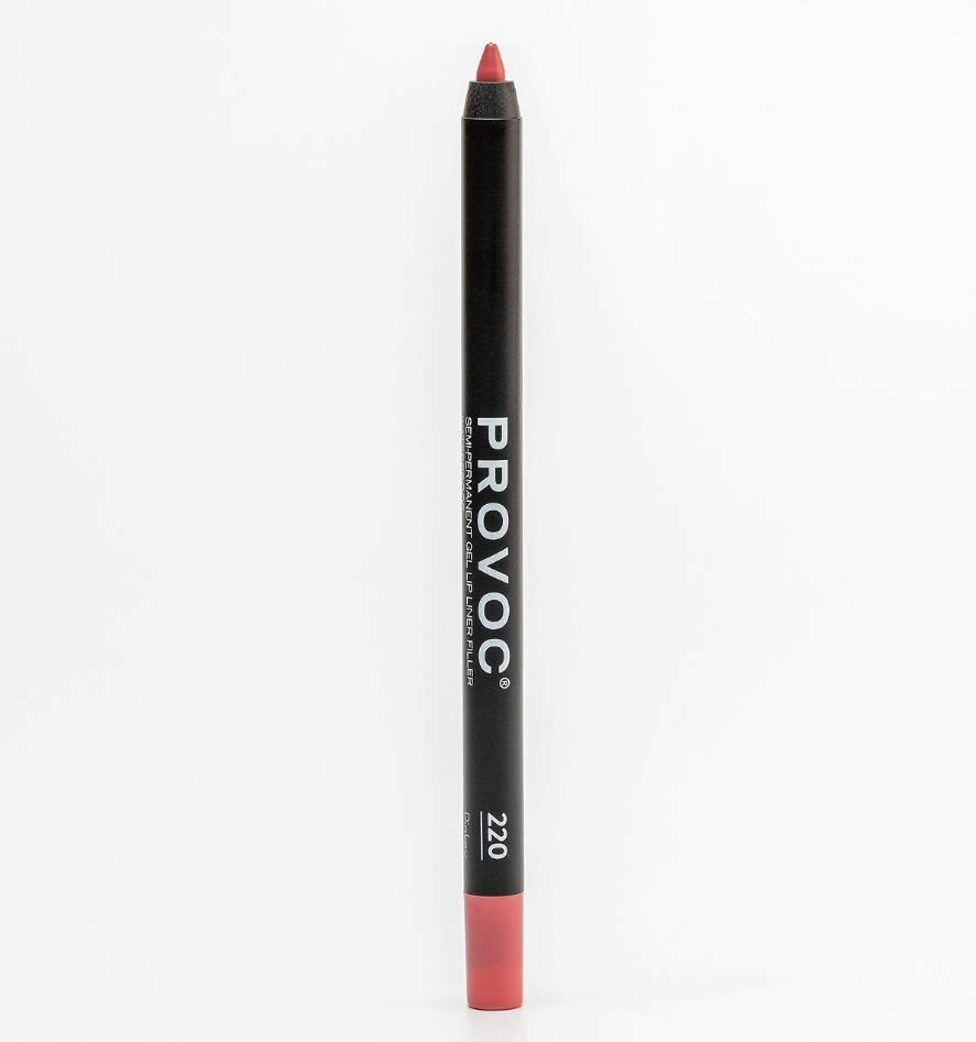 PROVOC, Гелевая подводка в карандаше для губ Lip Liner 220 Pinkey