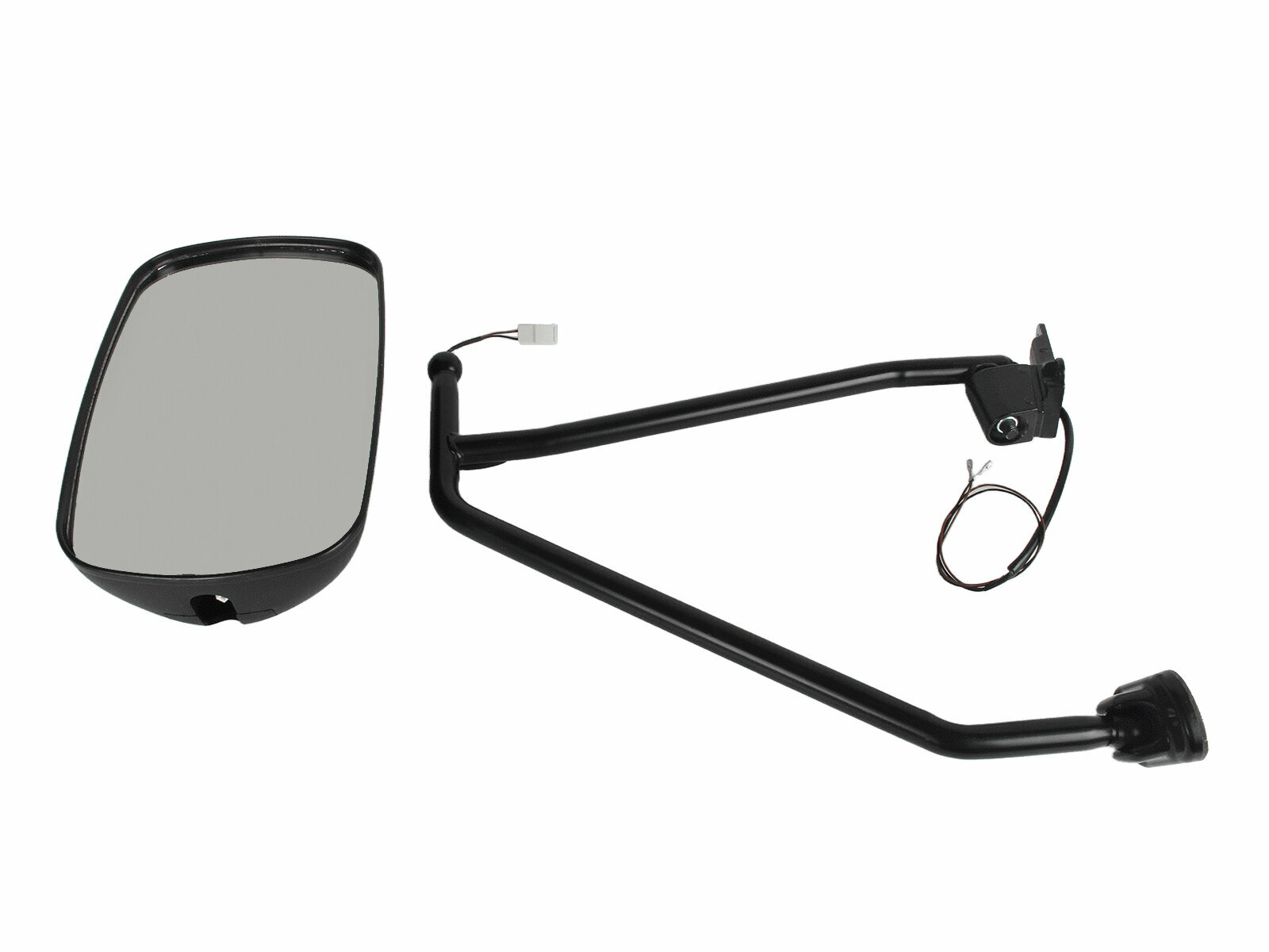 Зеркало боковое ГАЗ-33104 левое с подогревом интех ИТ2.235139-01