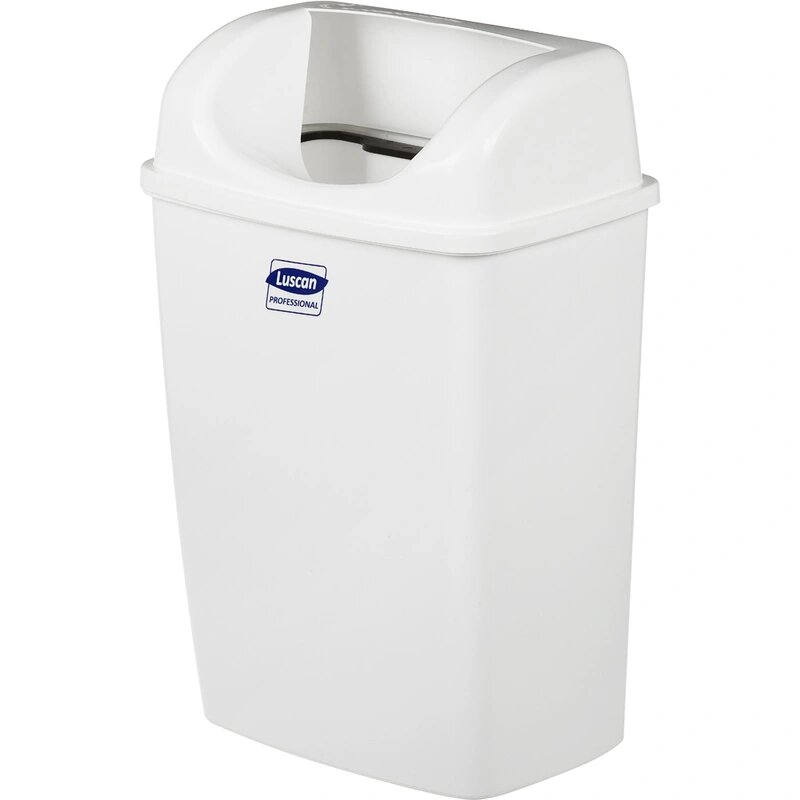 Ведро мусорное Luscan Professional настенное 23л белое 3521W