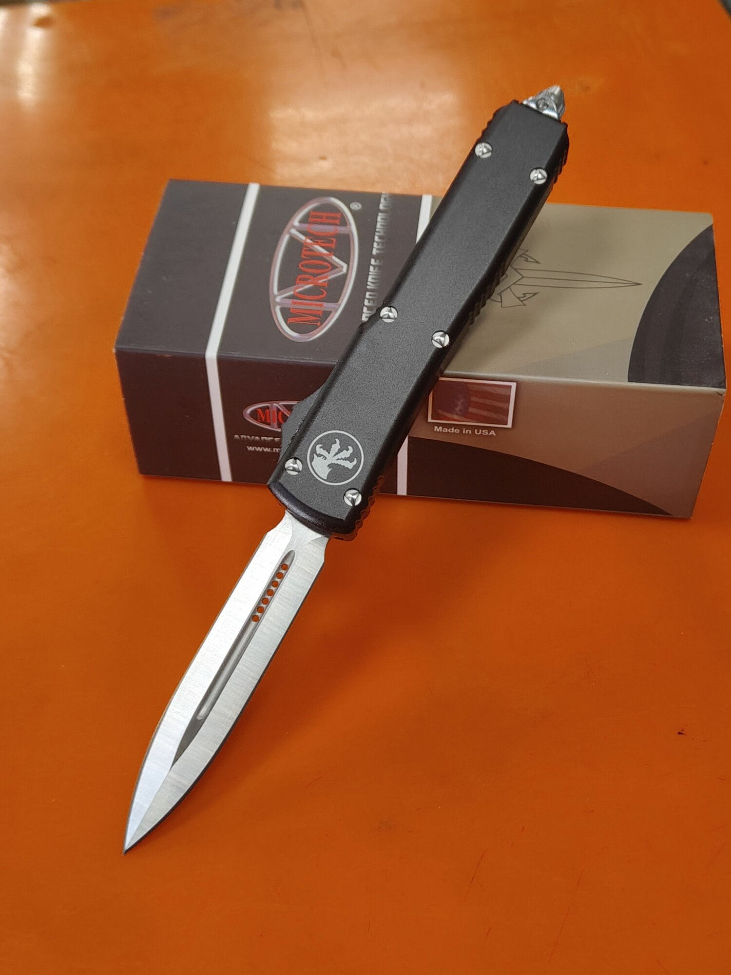 Нож Microtech фронтально двухсторонний