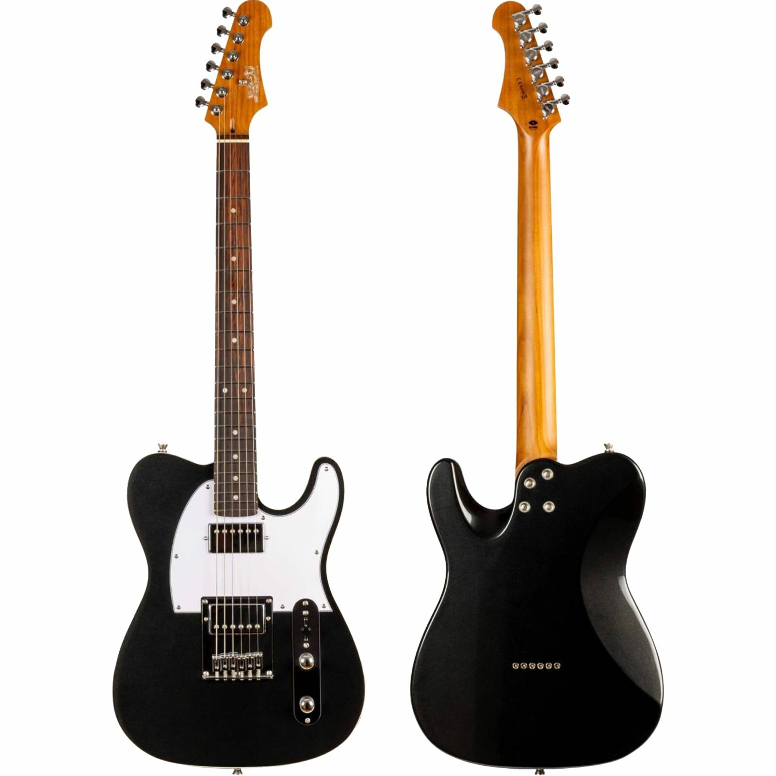 Электрогитара JET JT-350 BKM H, Telecaster, звукосниматели HH Alnico V, черный