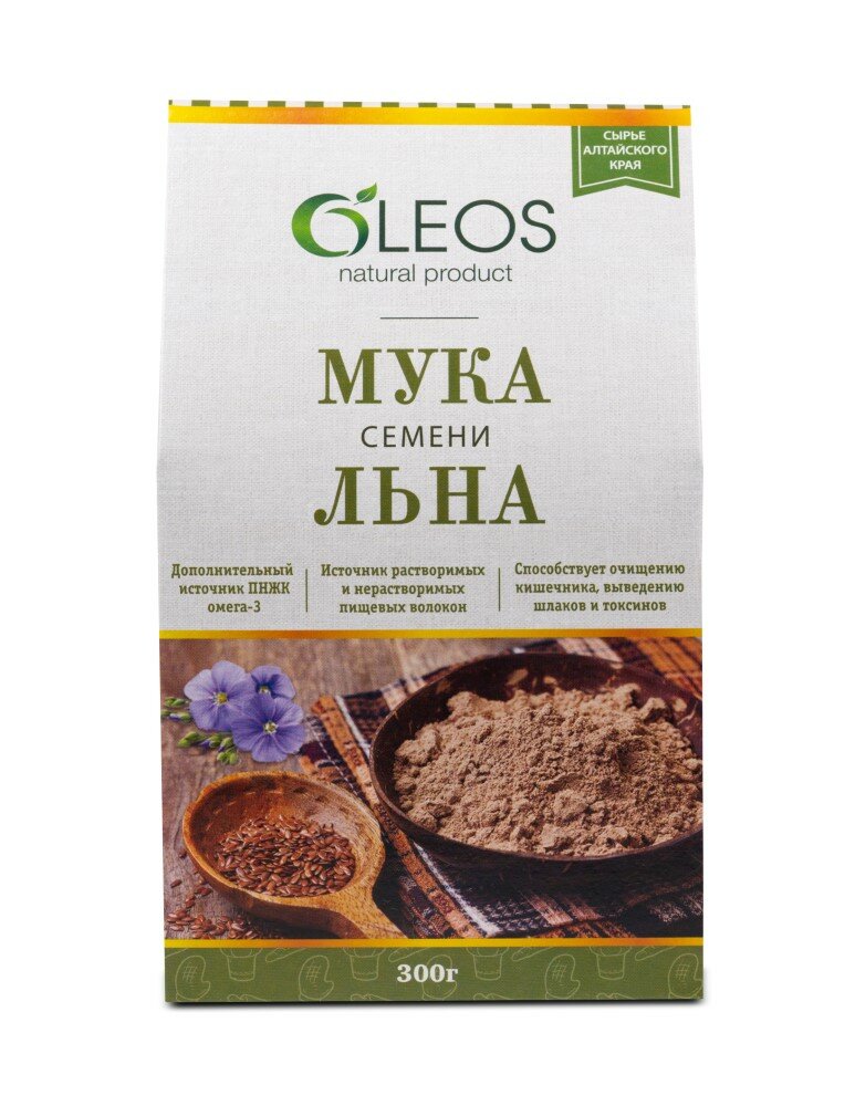 Мука семени льна олеос