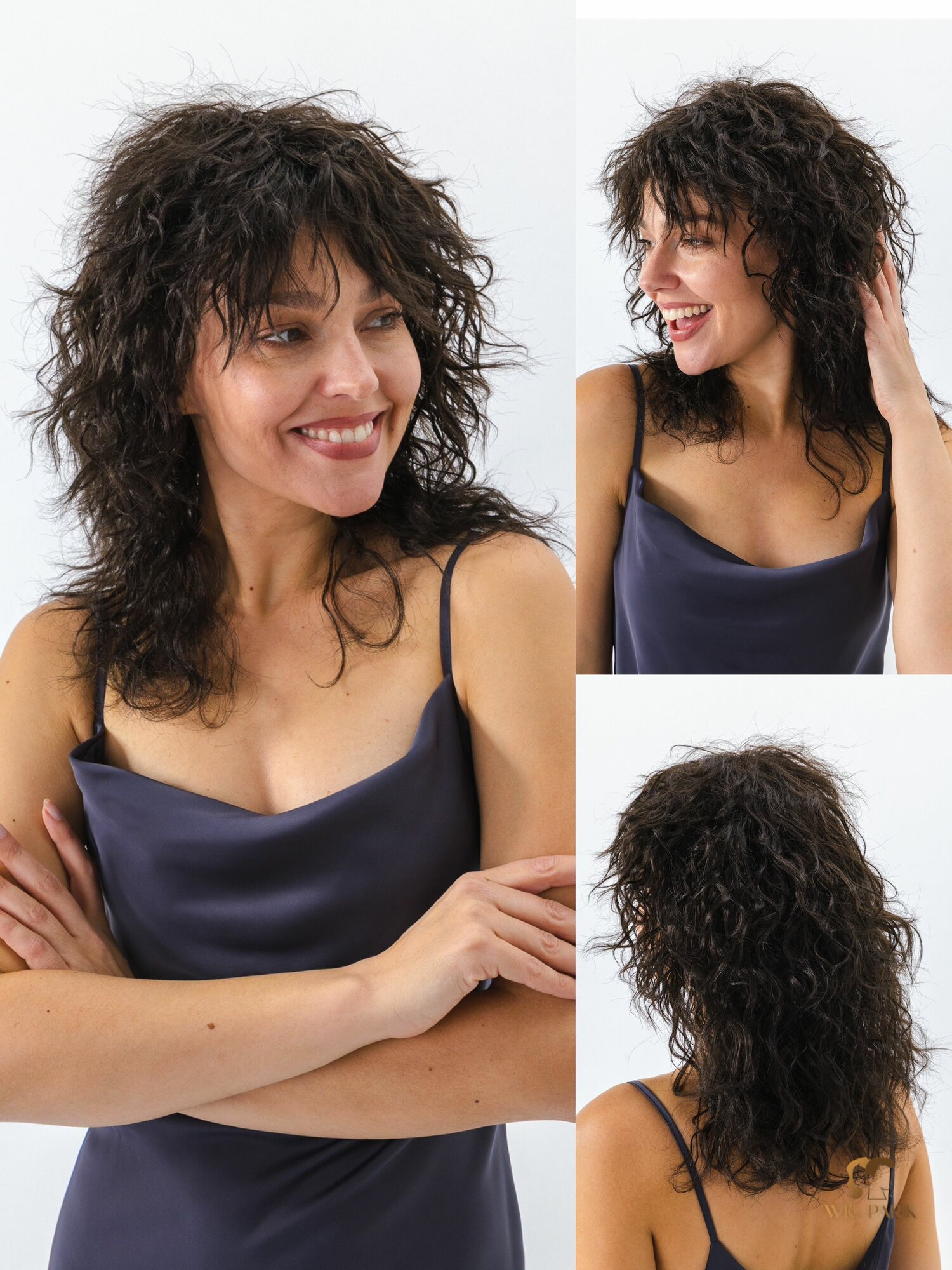 Парик женский длинный кудрявый