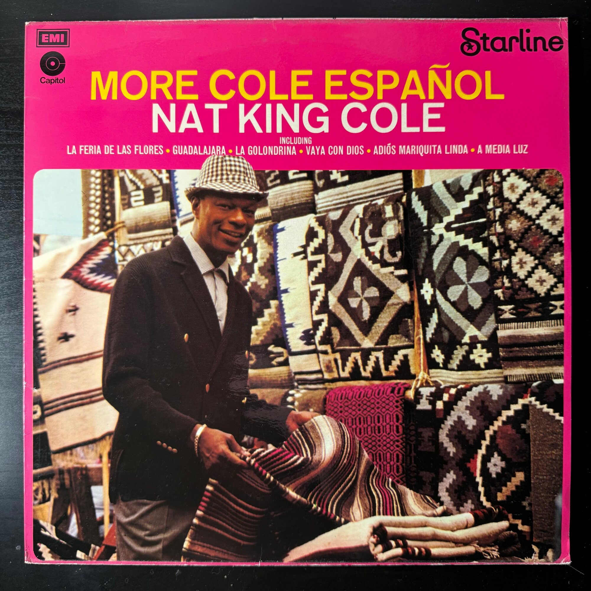 Виниловая пластинка Nat King Cole More Cole Espaol (Англия 1974г.)