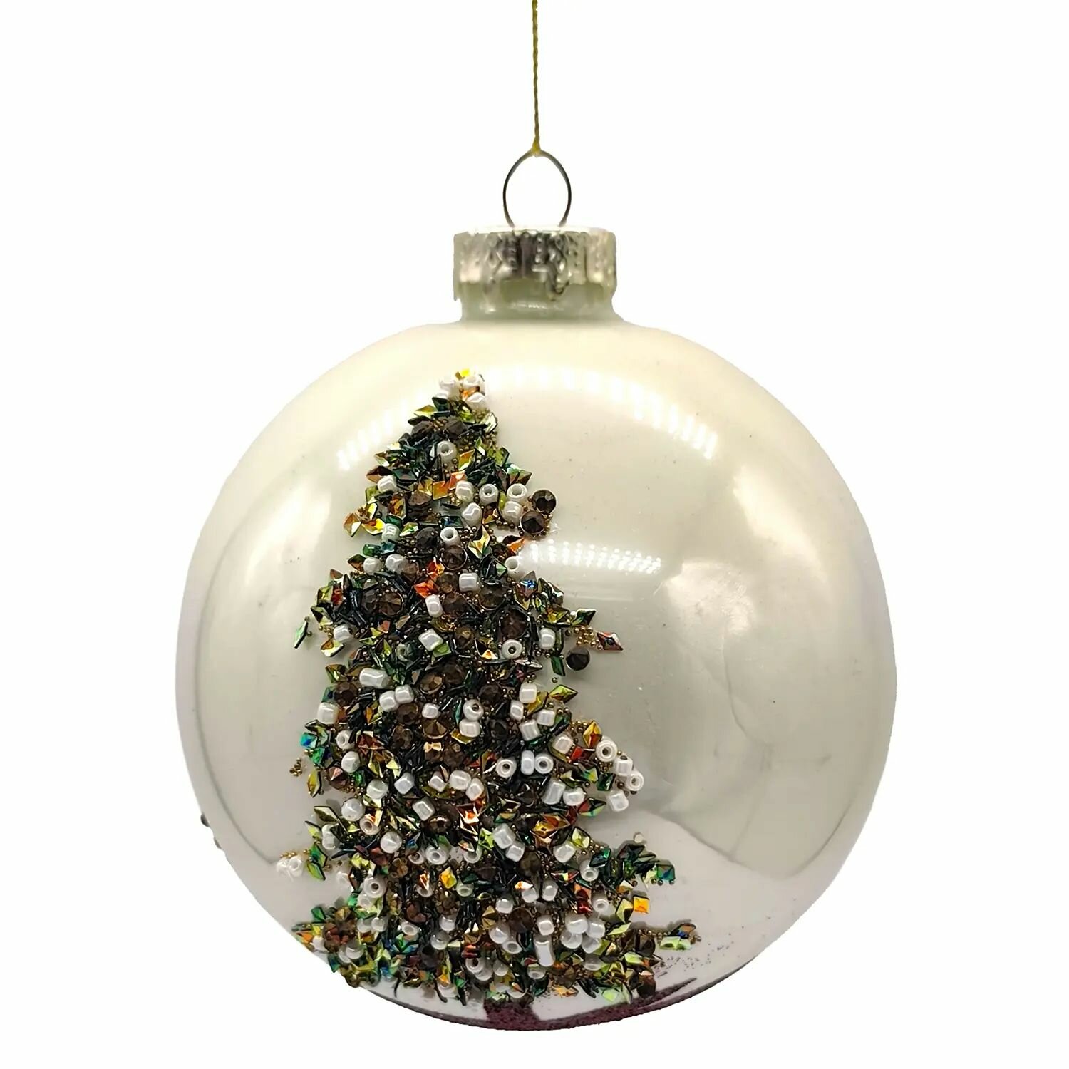 Шар елочный MAGIC TIME 95435 8см стекло