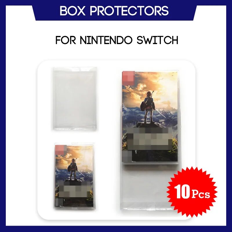 10 шт. Защитные коробки для Nintendo Switch