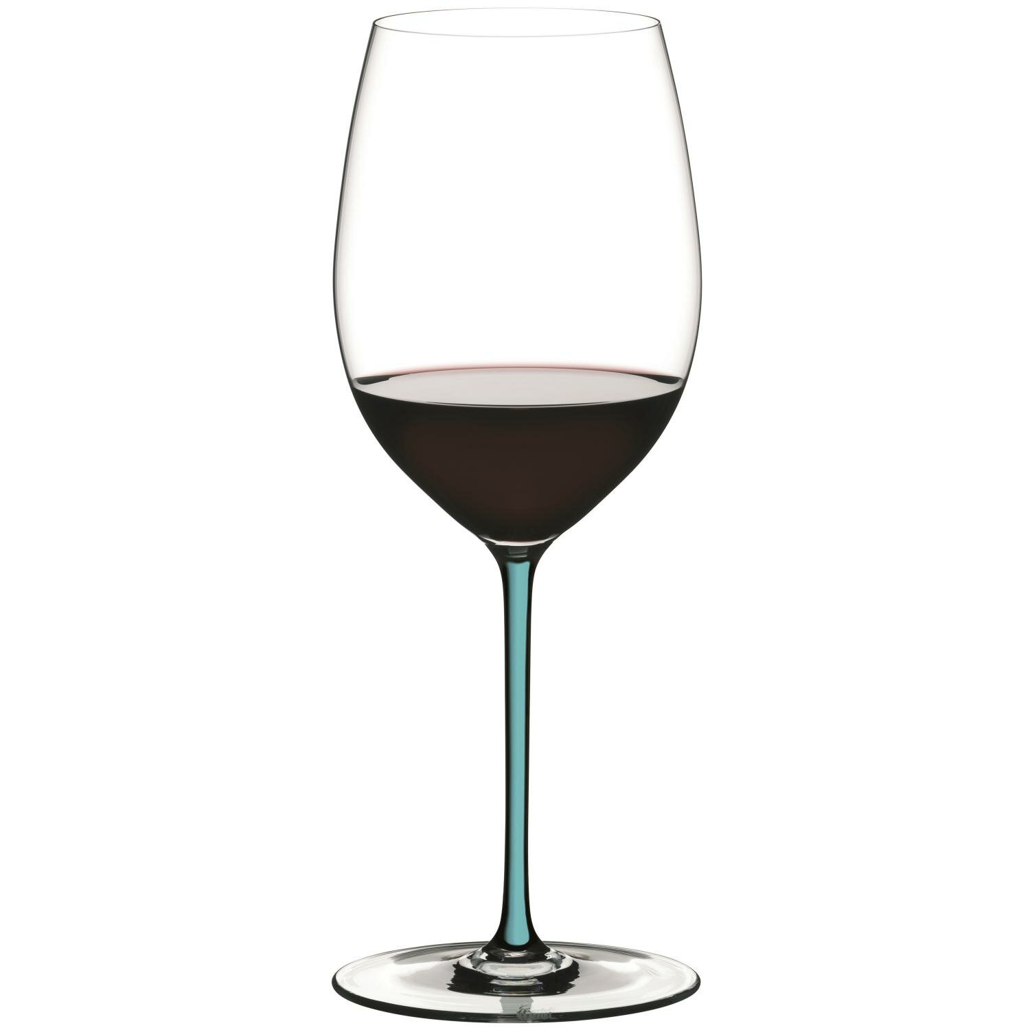 Бокал для красного вина RIEDEL Fatto A Mano Cabernet/Merlot Turquoise Single Pack 4900/0T