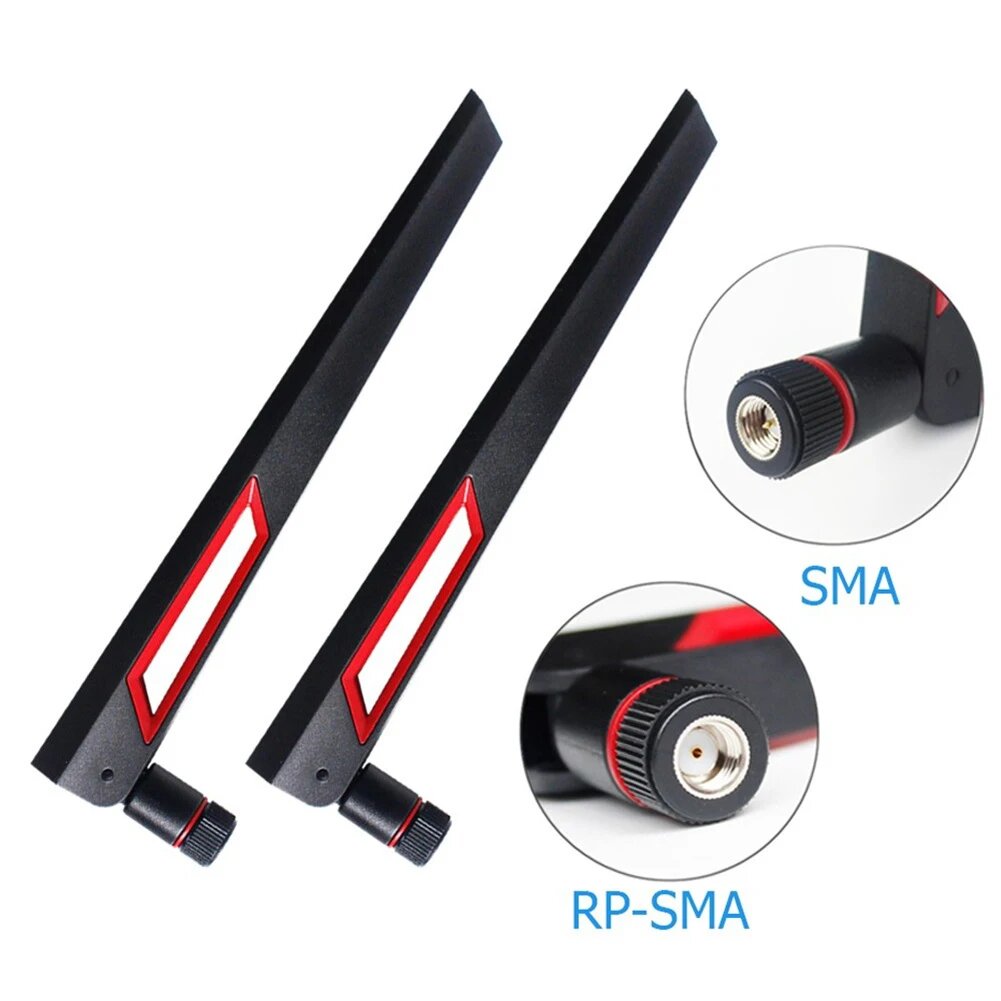 Двухдиапазонная Wi-Fi антенна 12 дБи RP-SMA RP-SMA