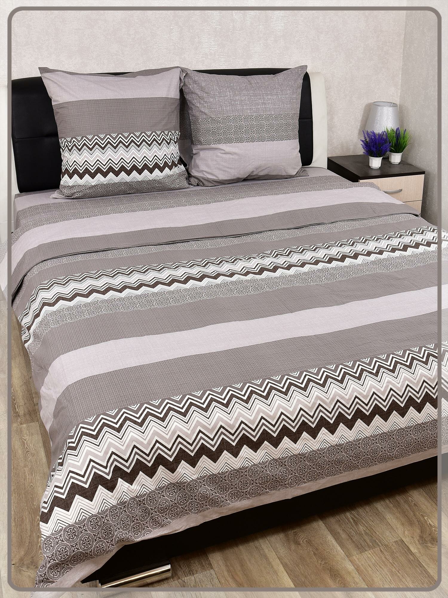 Постельное белье Шуйская бязь Лесенка 20288-1 Семейное