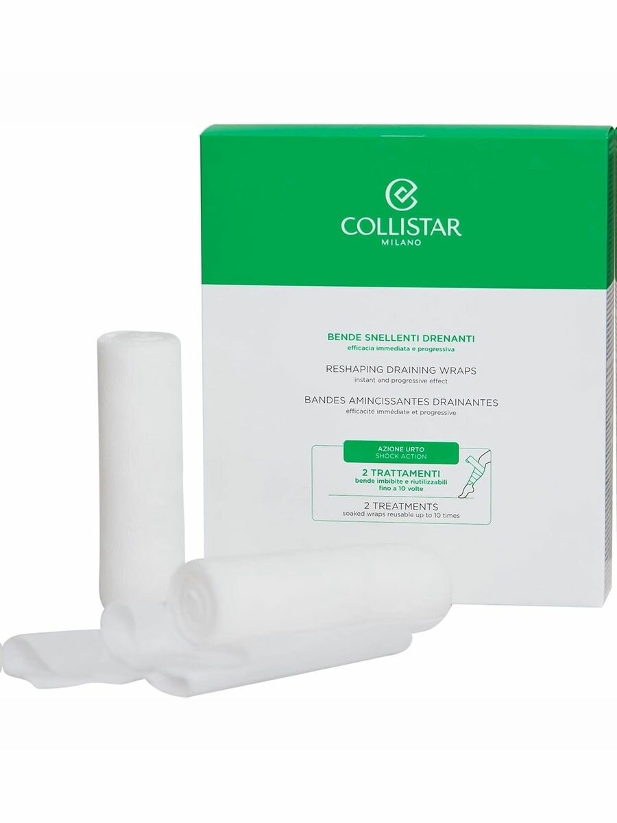 Collistar - Bende Snellenti Drenanti Бинты дренажные для похудения 2 шт по 100 мл
