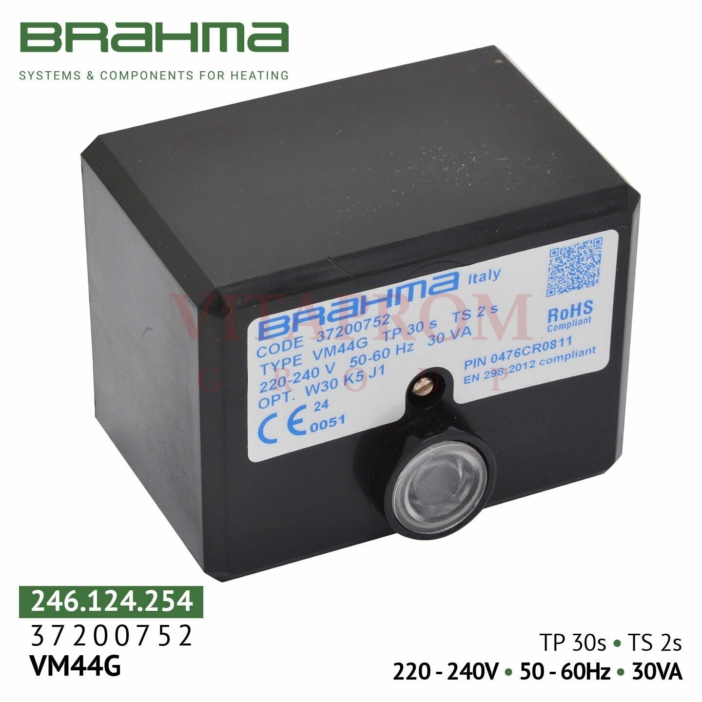 Блок управления горением Brahma VM44G, 37200752