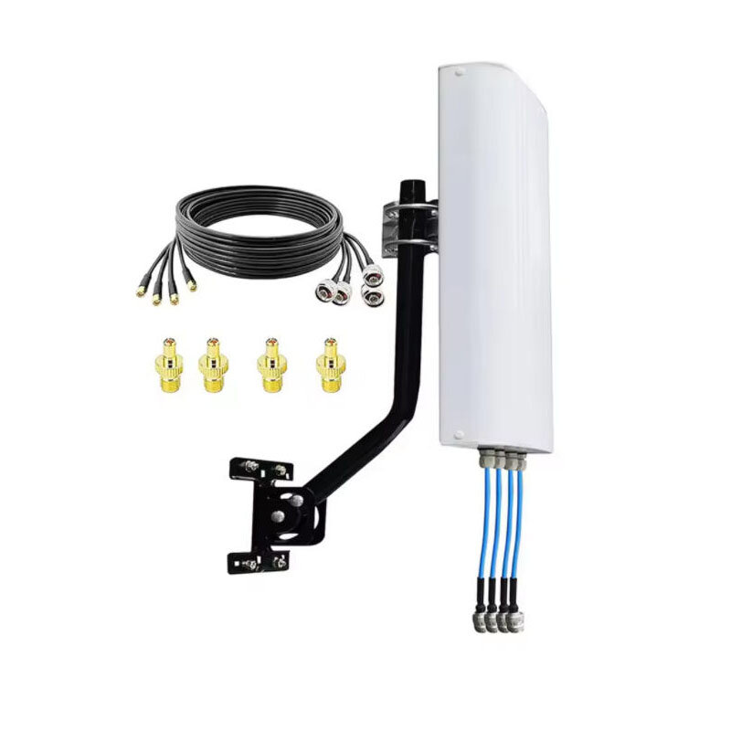 Антенна наружная MIMO 4x4 4G LTE WiFi (600-4700 МГц) всенаправленная для роутеров, точек доступа, шлюзов