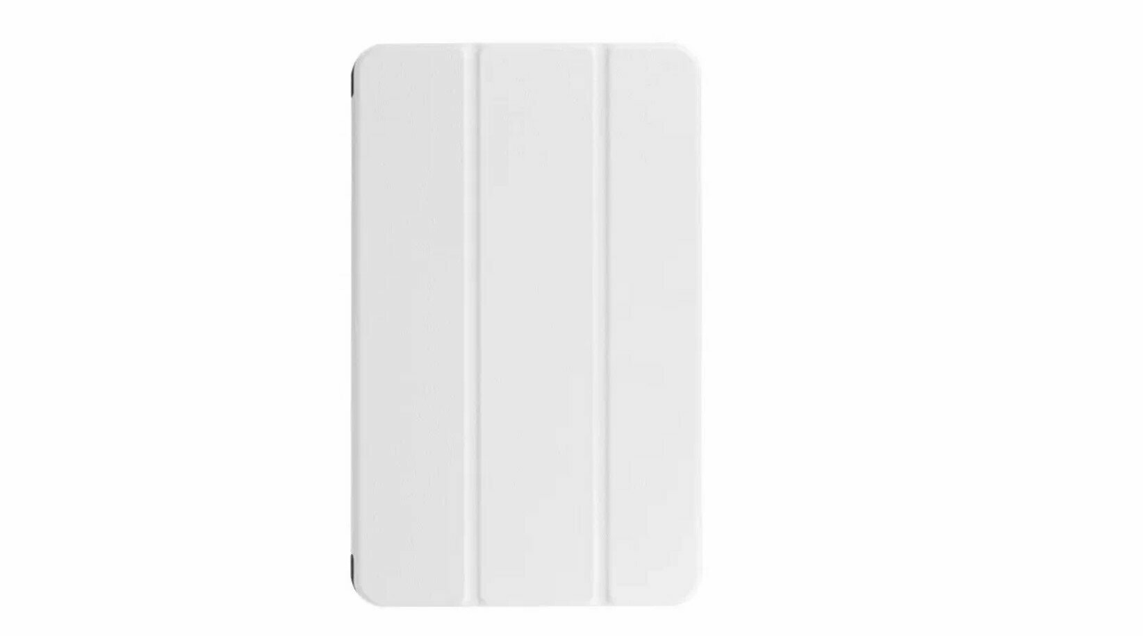 Чехол-книжка MyPads, для Samsung Galaxy Tab A, белый, пластик, трансформация в подставку