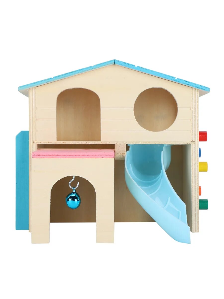 Деревянные домики для хомяков, забавные домики, игрушечные