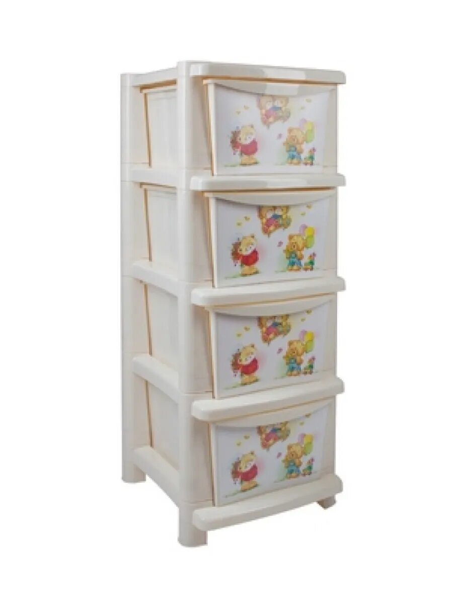 NN Детский комод /Bears/ 335 мм (Арт. LA4704МИШ-НК)